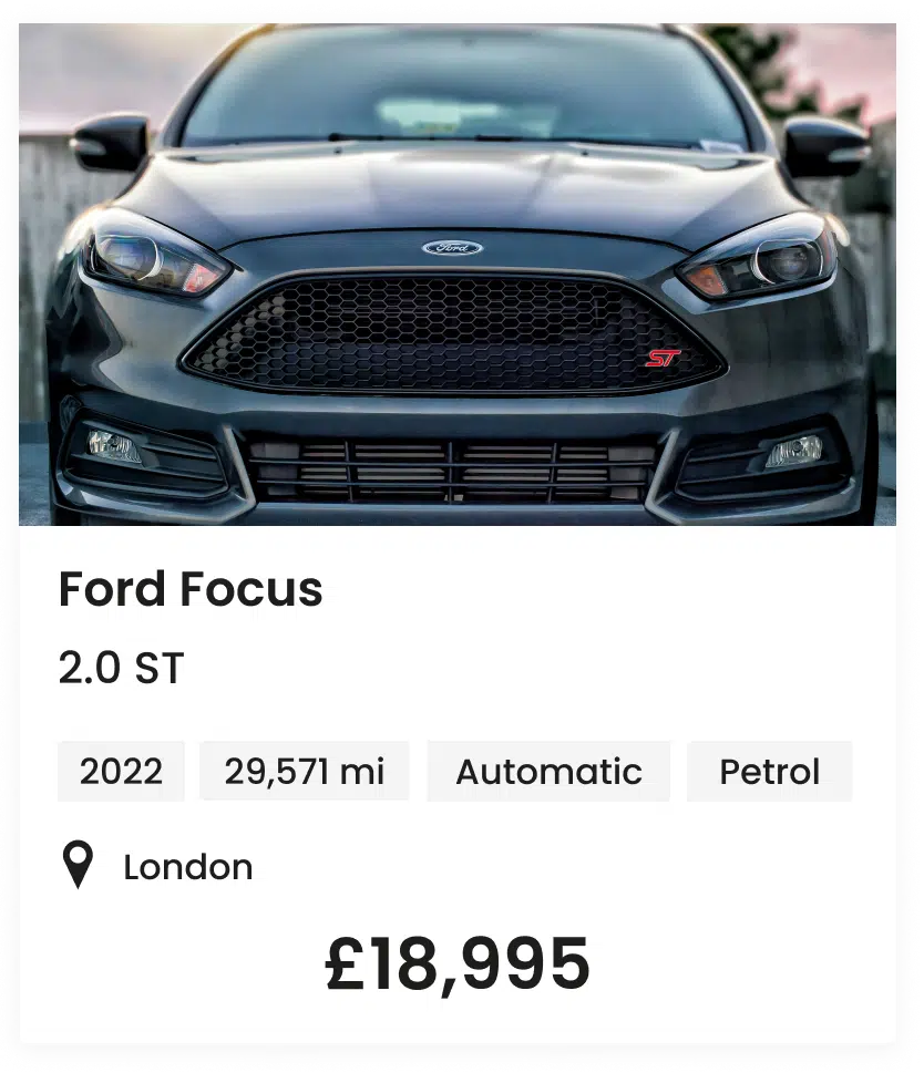 Example Dashboard - Marketcheck